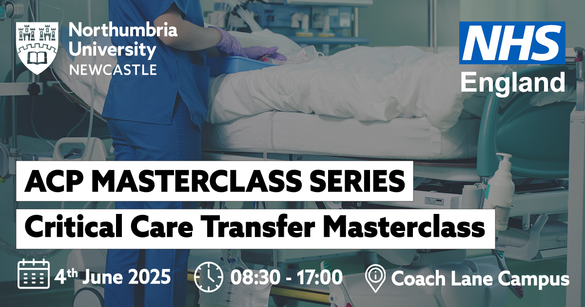 Advanced Clinical Practitioner Masterclass - Critical Care Transfer ...